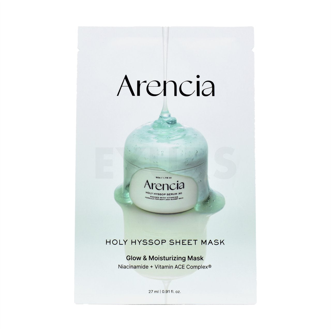 Shop Arencia Holy Hyssop Sheet Mask – Soothing Care | EYURS