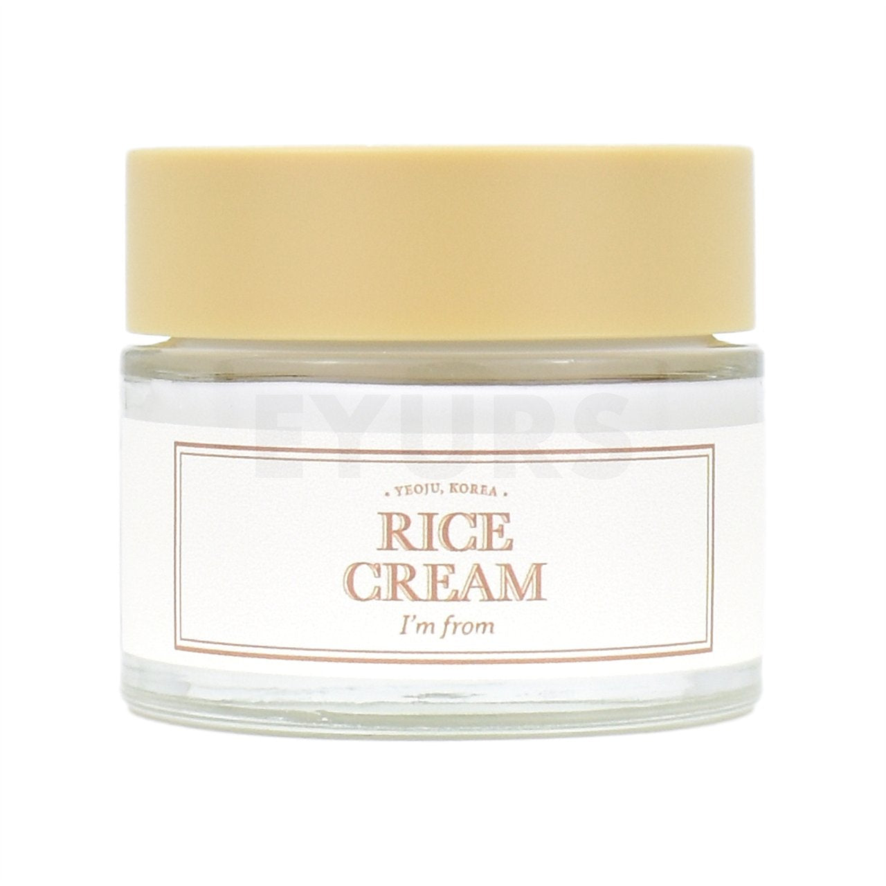 I'm From Rice Cream | Brightening, Nourishing & Hydrating – EYURS