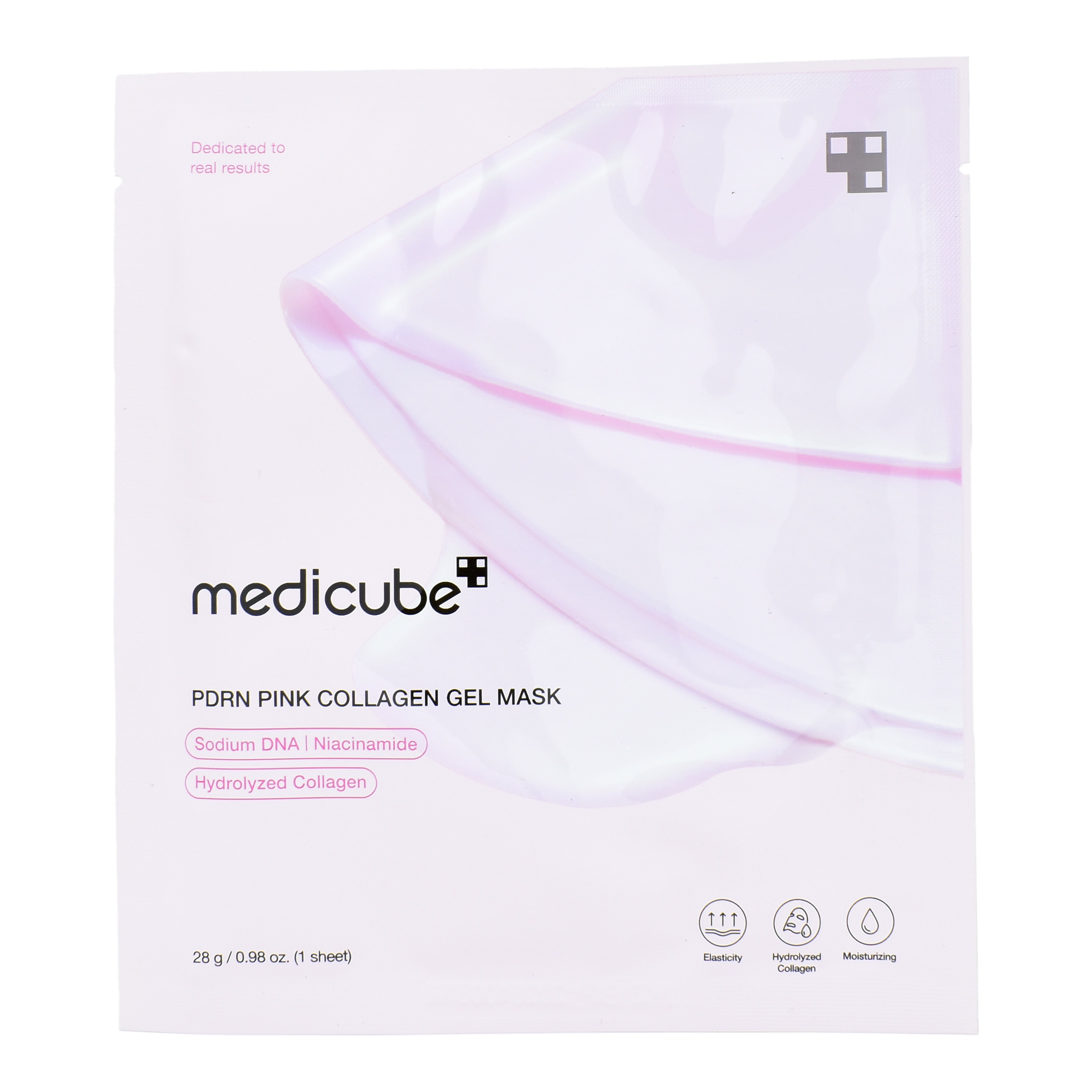 medicube - Salmon PDRN Pink Collagen Gel Mask | EYURS